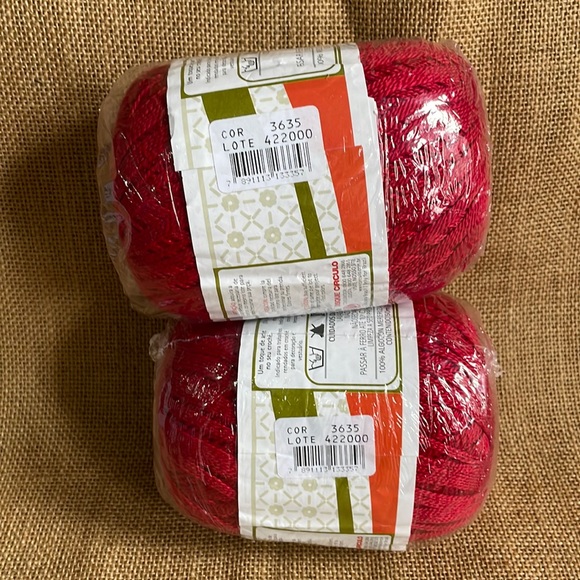 Other | Crochet Yarn Clea 5 Circulo 10 Mercerized Cotton Thread X2 ...